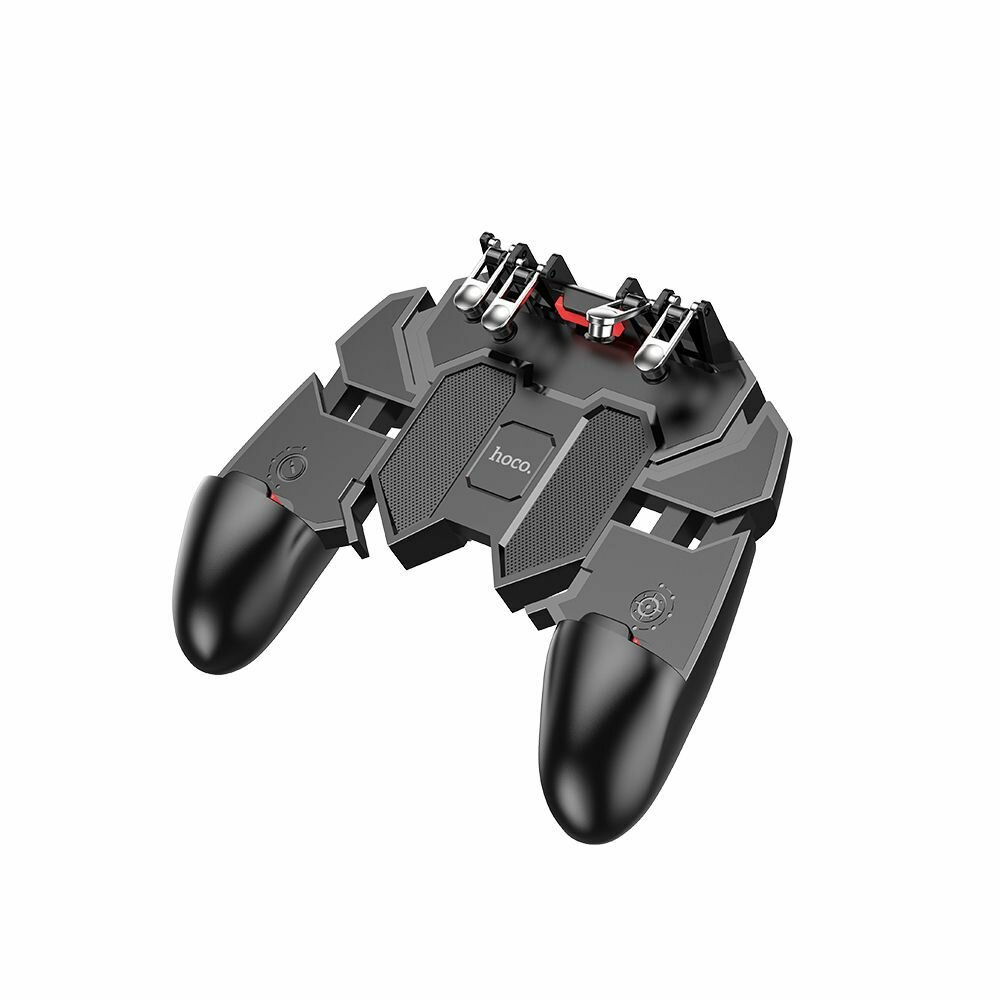 Игровой контроллер для телефона Hoco GM7 Eagle Six Finger 4 триггера, черный