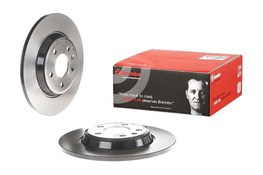 BREMBO 08. A759.11 (08A75910 / 08A75911 / 0986479382) диск тормозной задн audi: a4 07-, a4 allroad 09-, a4 avant 08-,