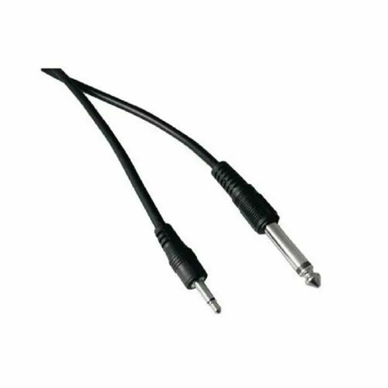 Кабель инструментальный Leem 6,35мм 3,5мм, моно, 3.05м (AMM-110)