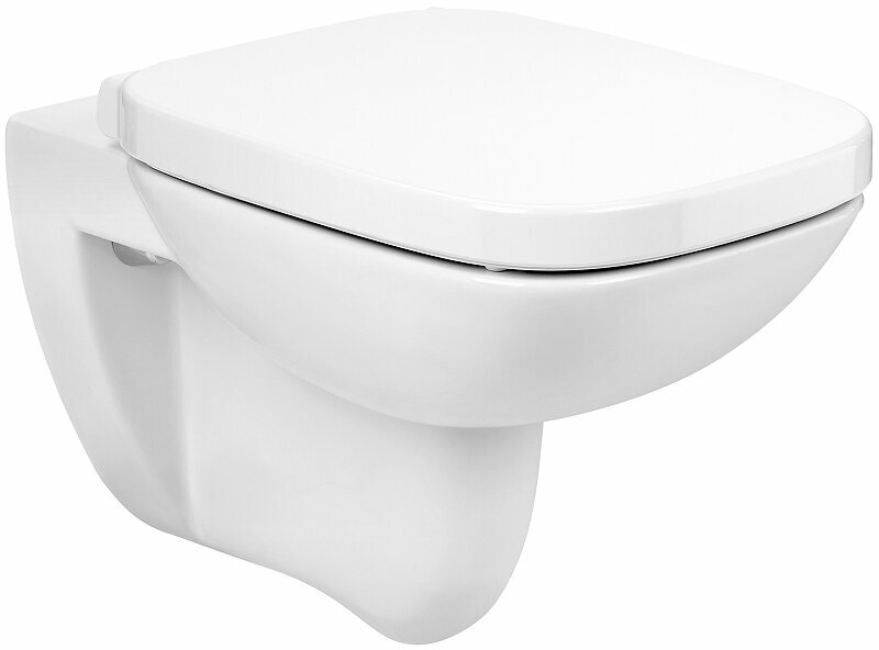 Чаша унитаза Roca Debba 34699L00Y подвесная безободковая