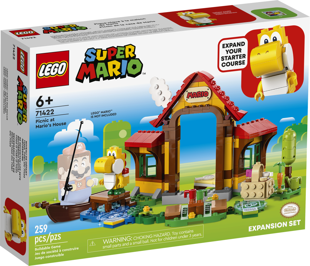 Конструктор LEGO ® Super Mario™ 71422 Пикник в доме Марио. Дополнительный набор