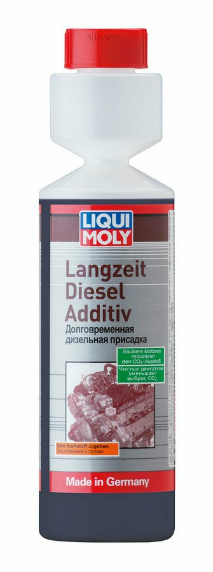 LIQUI MOLY 2355 Долговременная дизельная присадка Langzeit Diesel Additiv (0,25л)