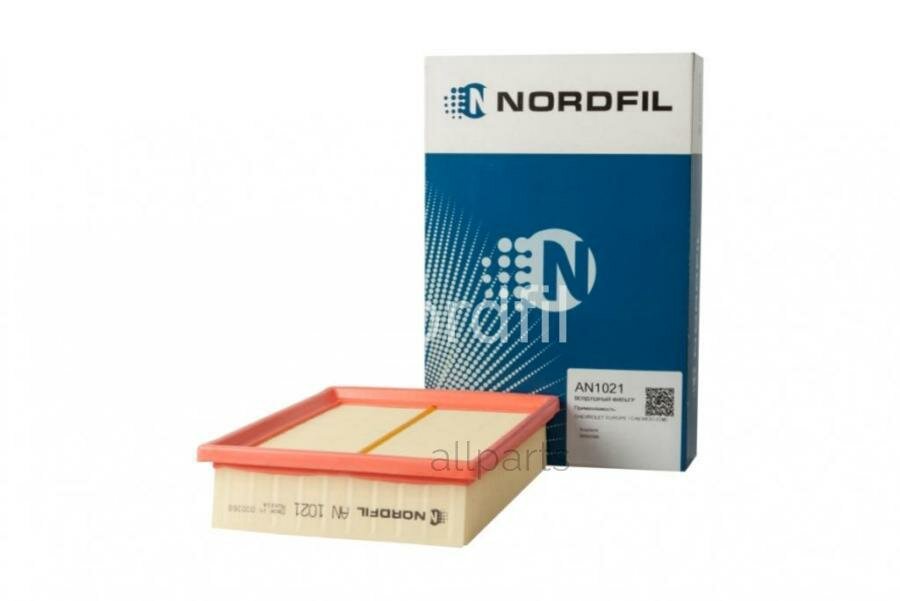 NORDFIL AN1021 Фильтр воздушный Chevrolet Aveo (T300)