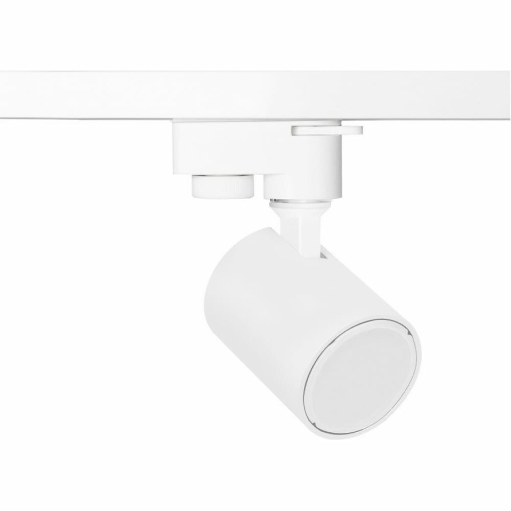 Трековый светильник Crystal lux CLT 0.31 001 60 WH, установка на механический шинопровод, защита