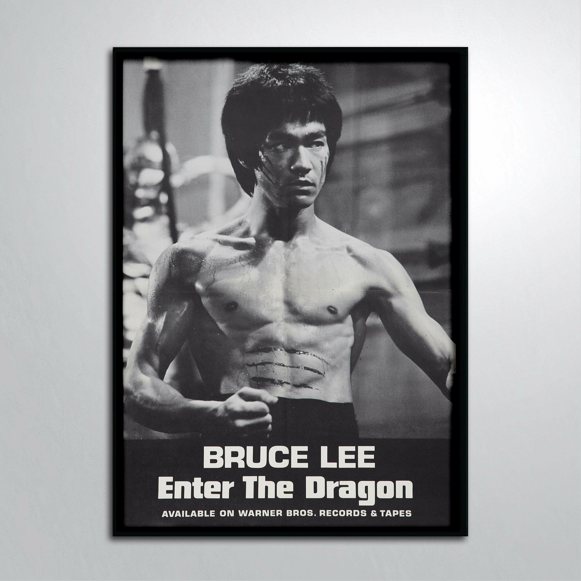 Постер без рамы/Выход Дракона (1973) Брюс Ли Винтажный плакат Фотография Enter the Dragon