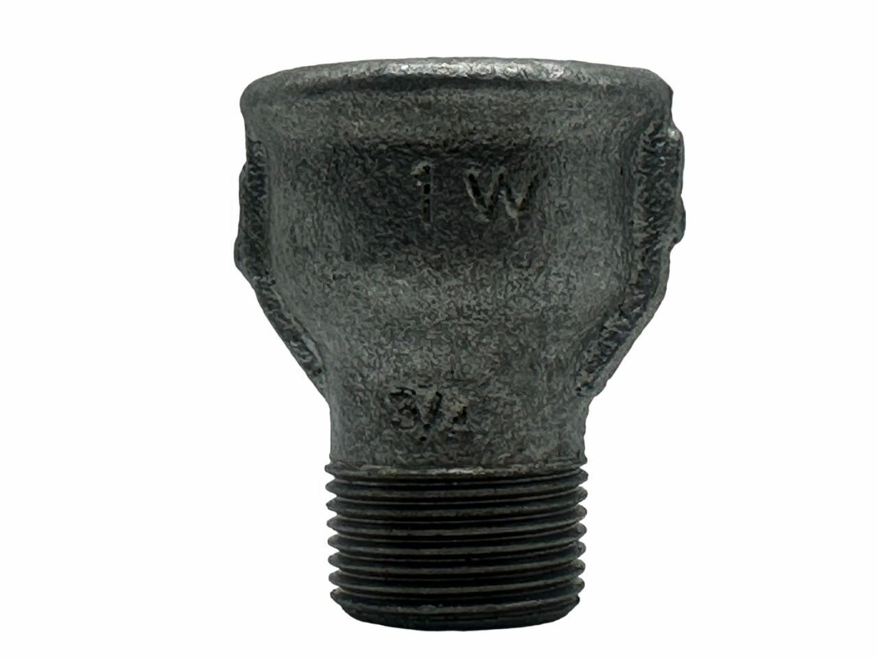 Переход редуцированный оцинкованный, чугунный, ATUSA арт. 246, ВР/НР, 1" х 3/4"