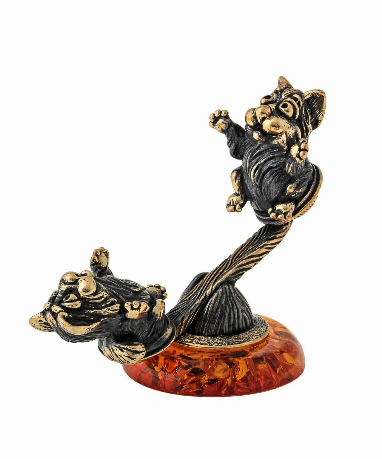 Статуэтка Коты на качелях 1544