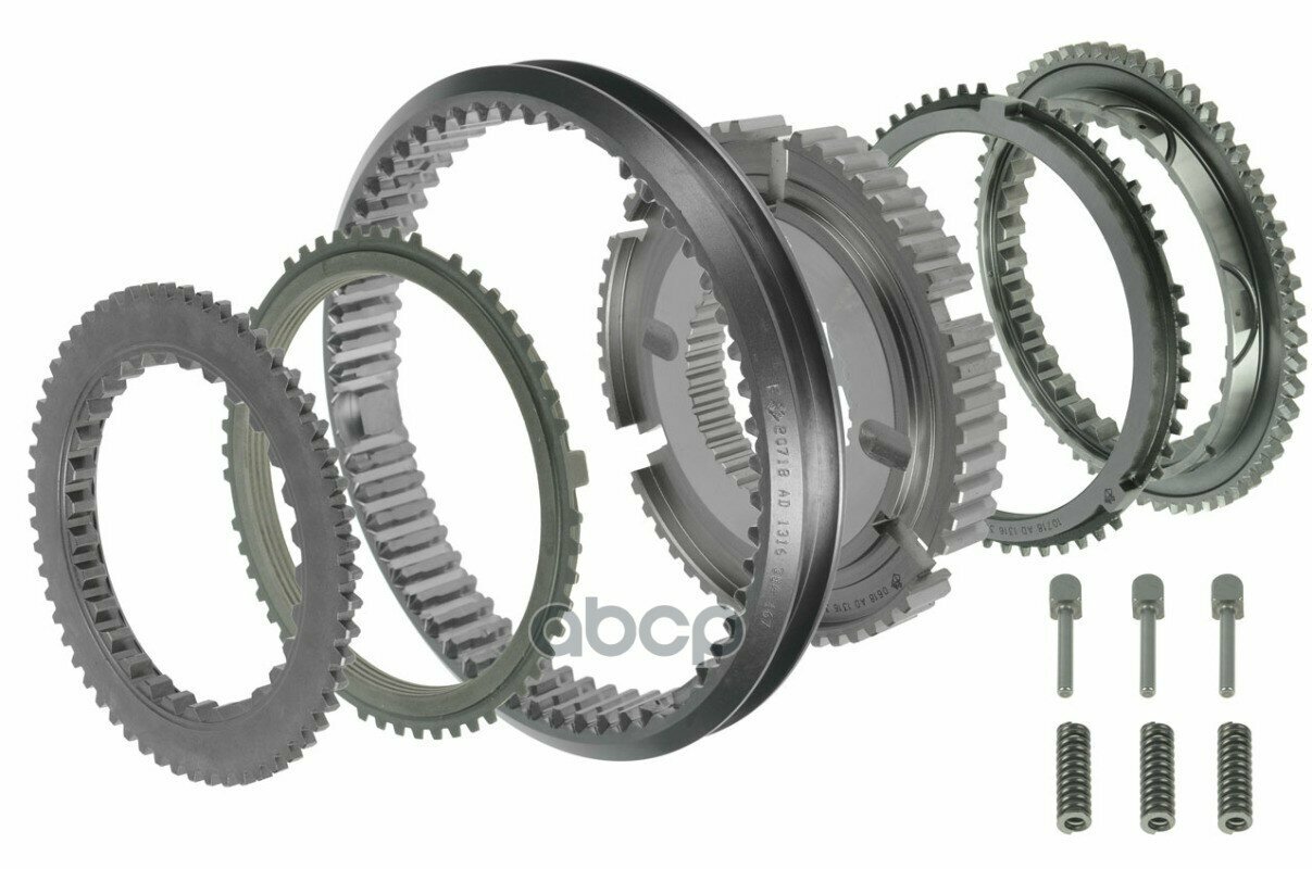 Синхронизатор КПП! в сборе 3ей/4ой передачи NEW ZF 16S220 Euroricambi арт. 95534453