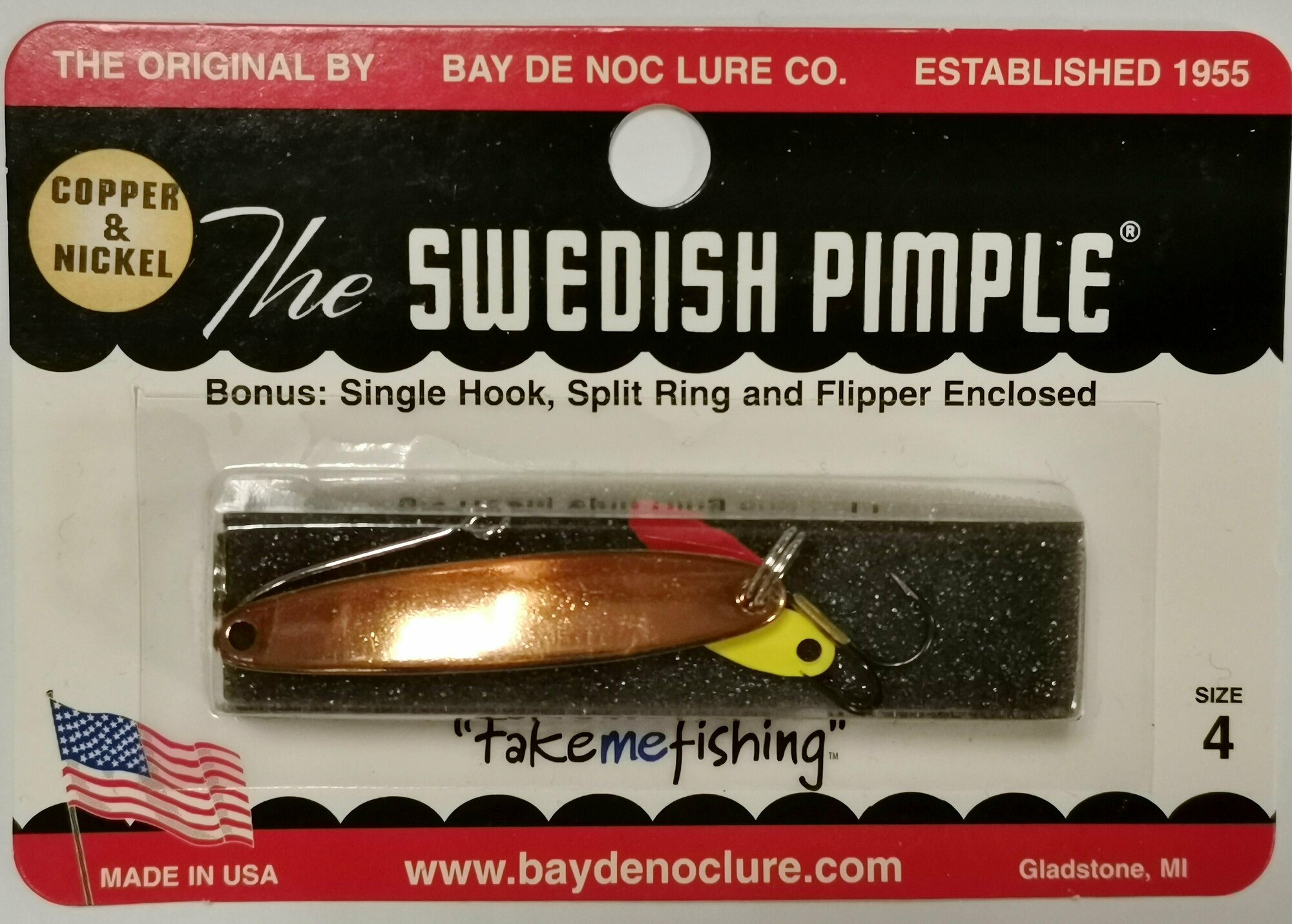 Блесна зимняя The Swedish Pimple 4