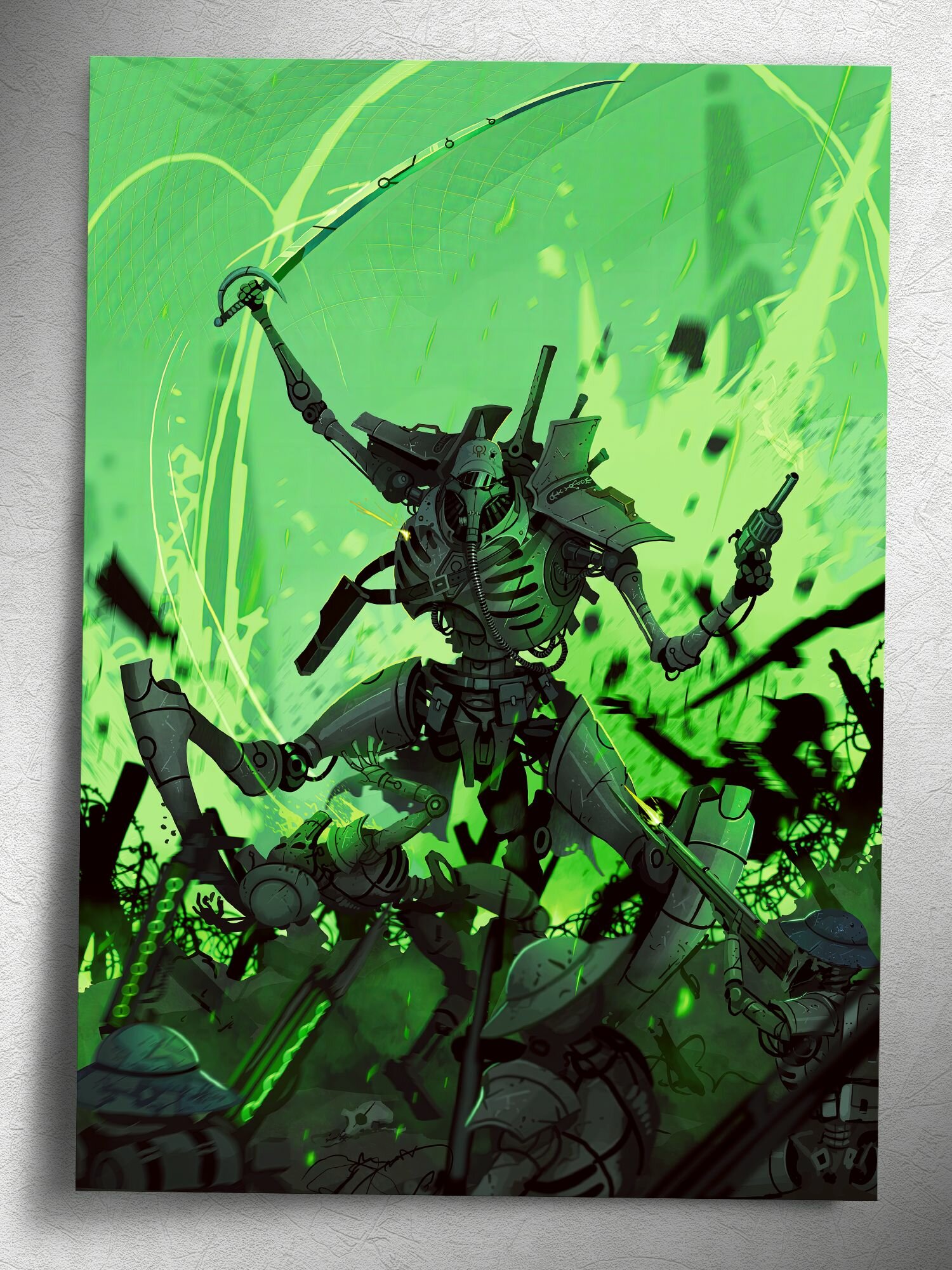 Постер: Некрончики (Некроны, Вархаммер 40000, Warhammer)