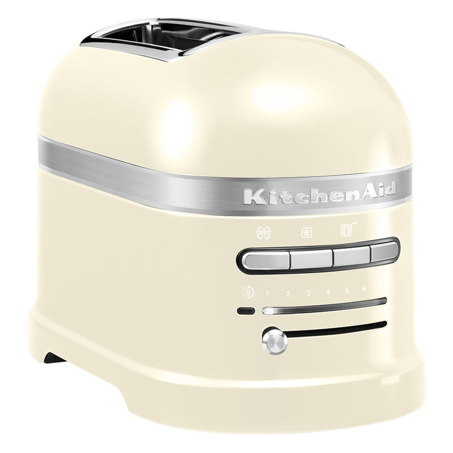Тостер для 2 тостов KitchenAid Artisan, кремовый, 5KMT2204EAC, премиум качество