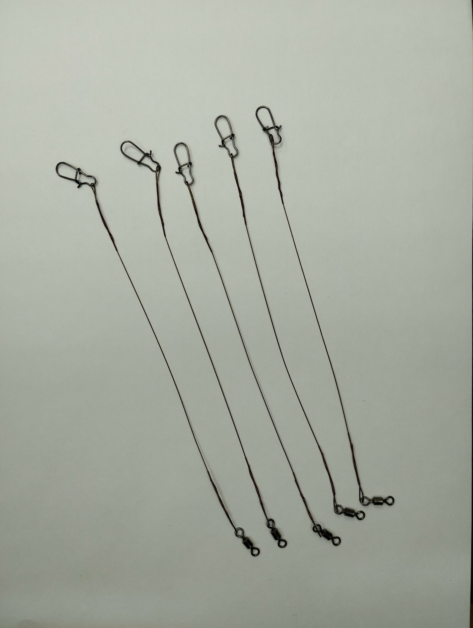 Поводок стальной 25см 5шт