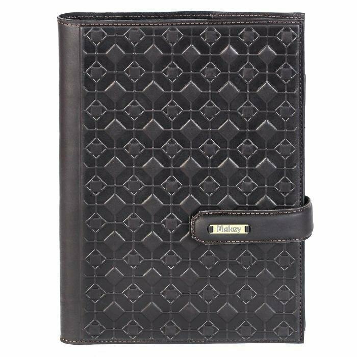 Ежедневник А5 Соты Коричневый