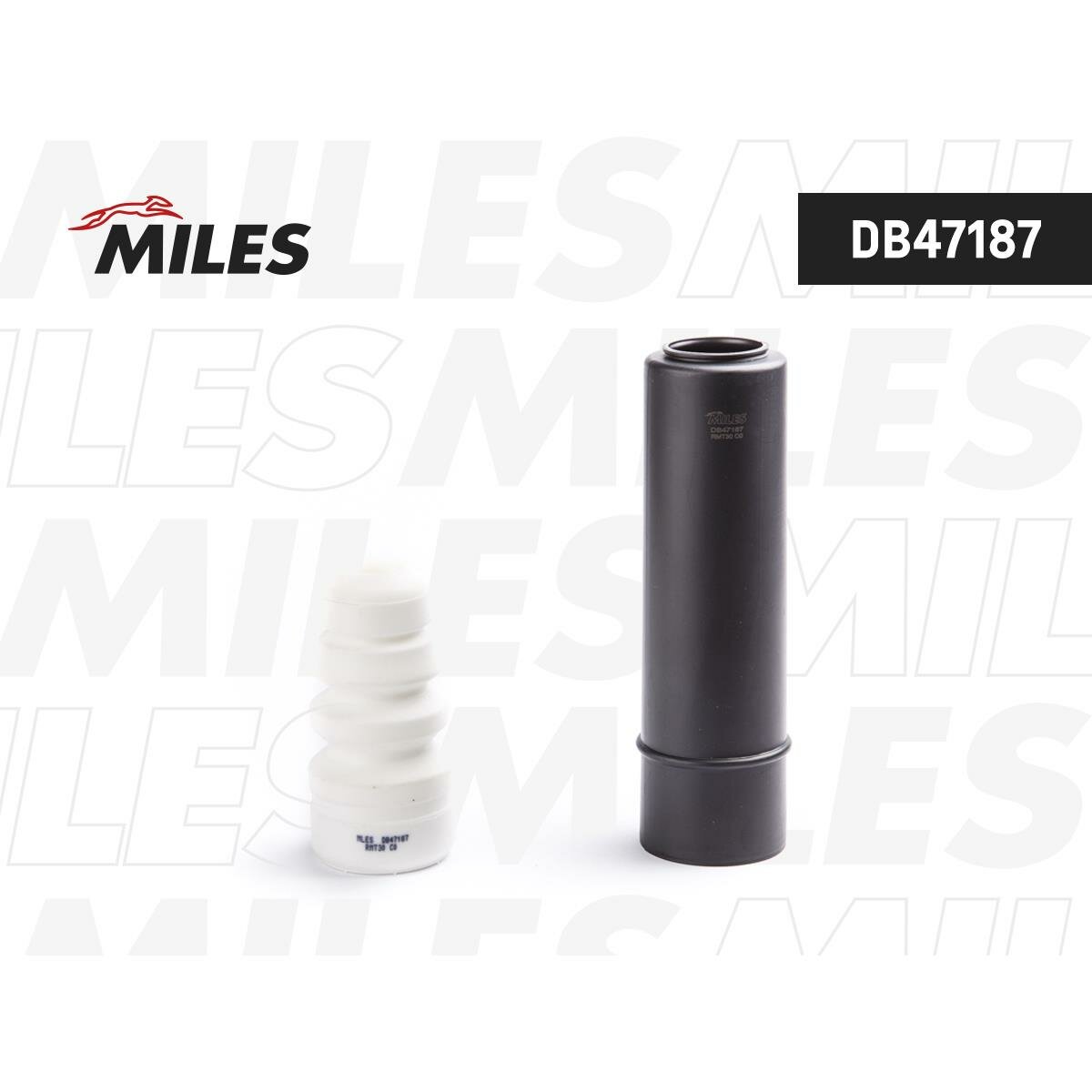Отбойник и пыльник амортизатора комплект Miles арт. db47187