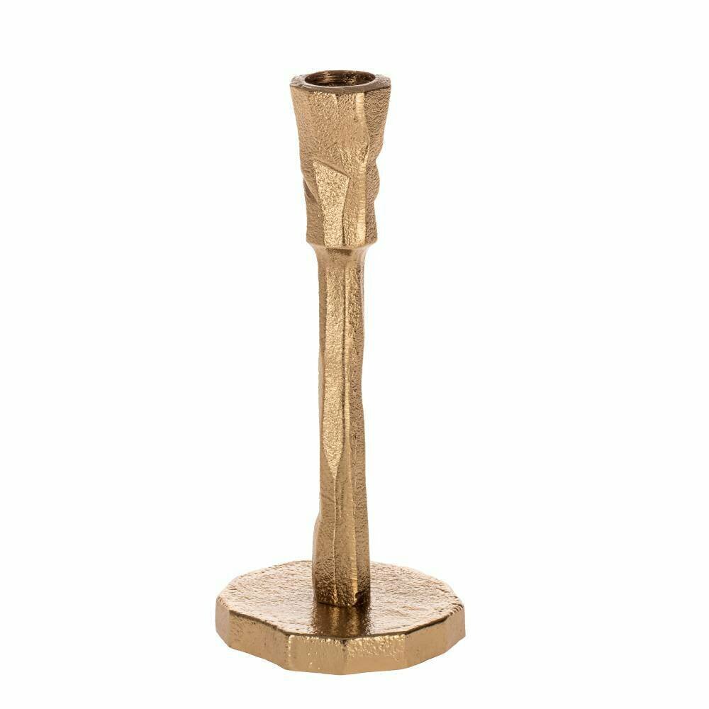 Подсвечник настольный EGLO JELLICOE, алюминий, золотистый, высота 18 см