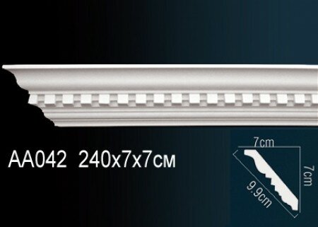 Карниз из полиуретана Perfect AA 042 (70*70*2400мм)