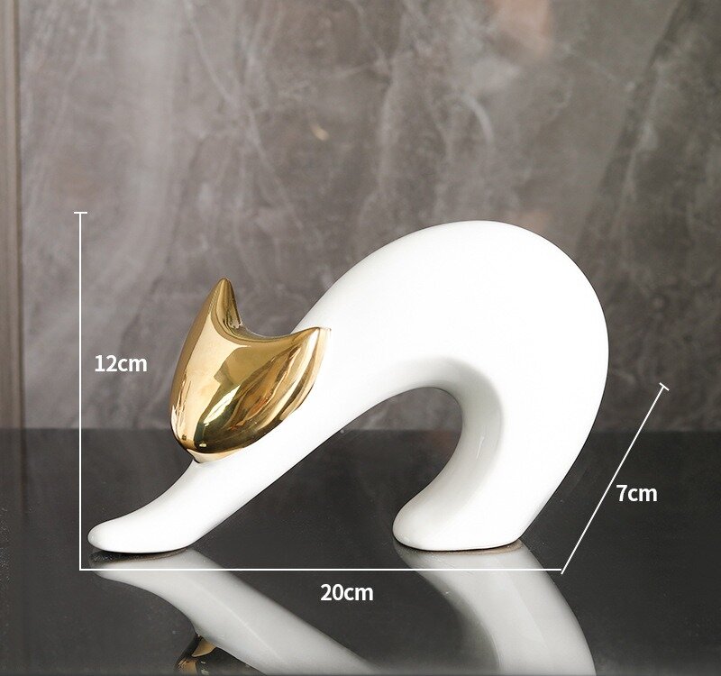 Статуэтка кошка грация-1 (20х12 см)