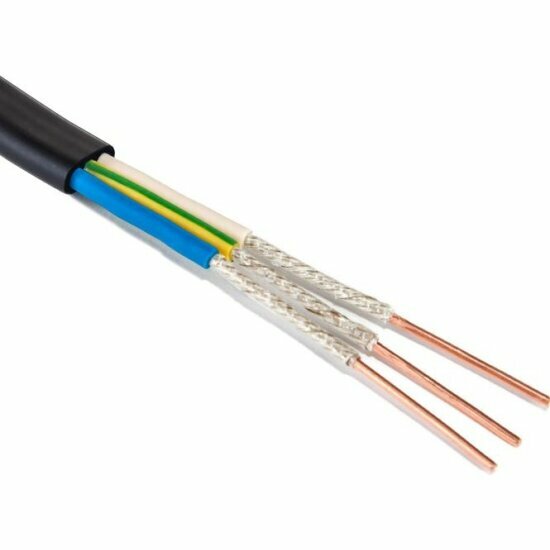 Кабель Промэл ВВГ-Пнг(А)-FRLS 3х1.5 ОК (N PE) 0.66 кВ (уп.100м) 872002763