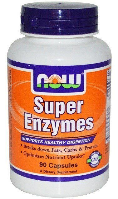 NOW Super Enzymes (90капс)