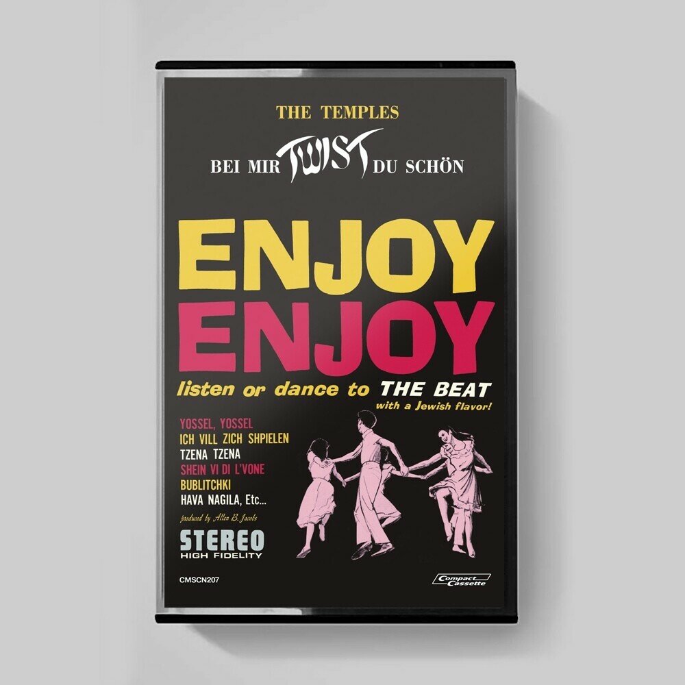 Аудиокассета: The Temples - "Bei Mir Twist Du Schon" (1962/2023) (Limited Tape Edition)