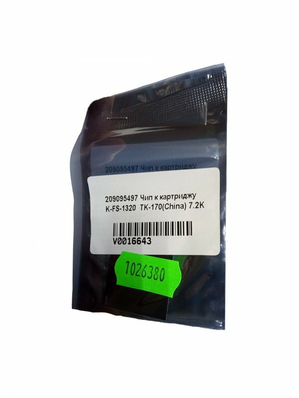 Чип Noname (совместимый) для лазерной печати для принтера Kyocera FS-1320D/1320DN/1370DN-TK-170 (7,2к) (Black)