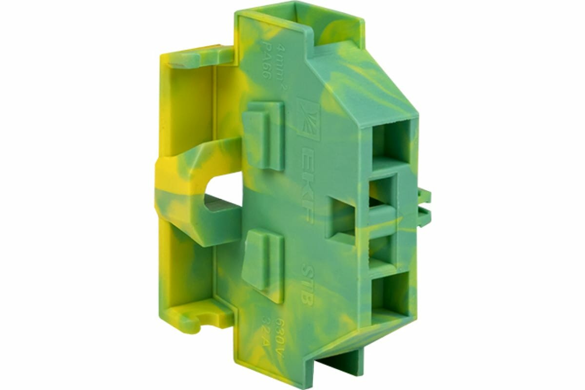EKF PROxima миниклемма STB-1.5, 18A, желто-зеленая STB-M-1.5-Y-GREEN для щитов