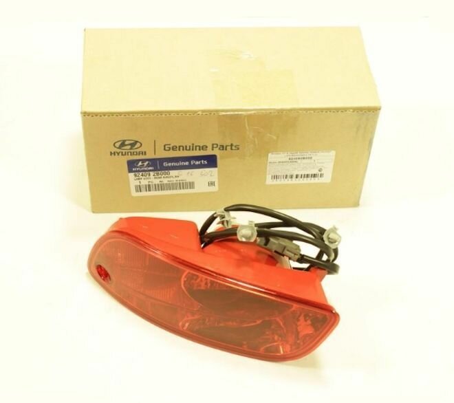 Фонарь задний противотуманный правый для Hyundai Santa Fe 2005-2009 / арт. 924092B000 / бренд MOBIS