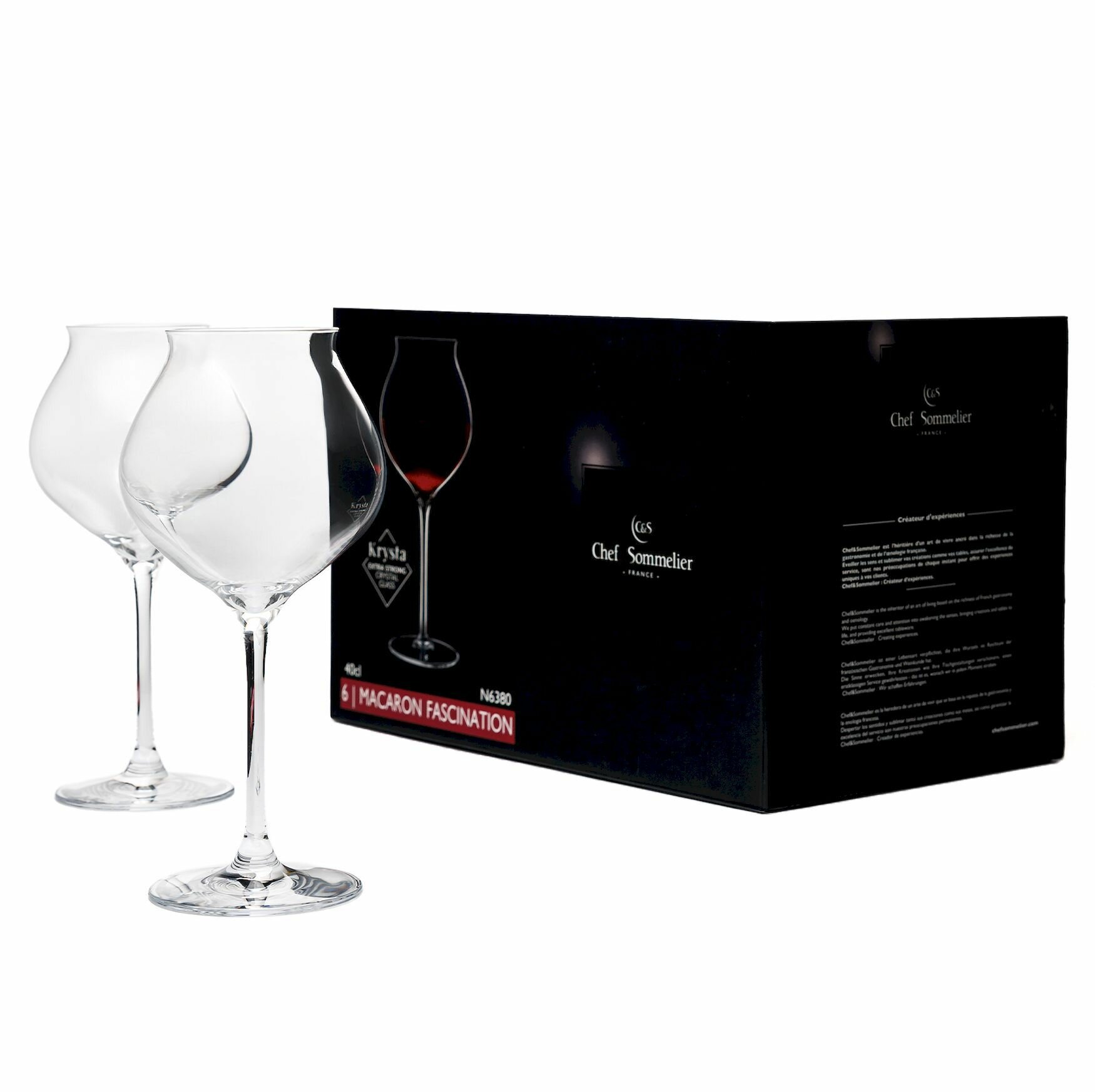 Бокал для вина Chef&Sommelier Macaron Fascination 400 мл. / 6 шт.