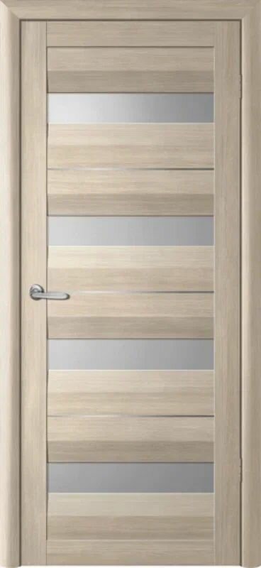 Двери Мегаполис барселона эко-шпон Лиственница мокко Мателюкс 800х2000 в комплекте коробка 2,5шт и наличник 5шт