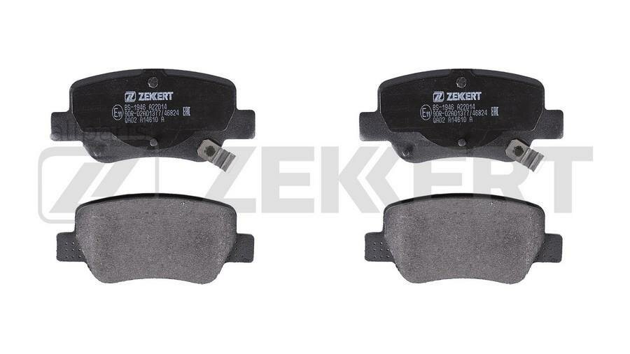 ZEKKERT BS-1946 Колодки торм. диск. задн. Toyota Avensis (T270) 08-
