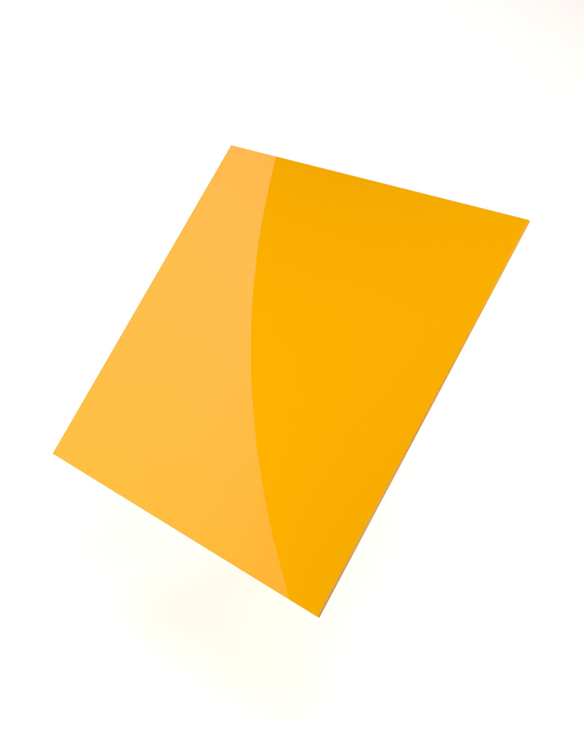 Оргстекло желтое 3 мм, квадрат 30 см, 1 шт.