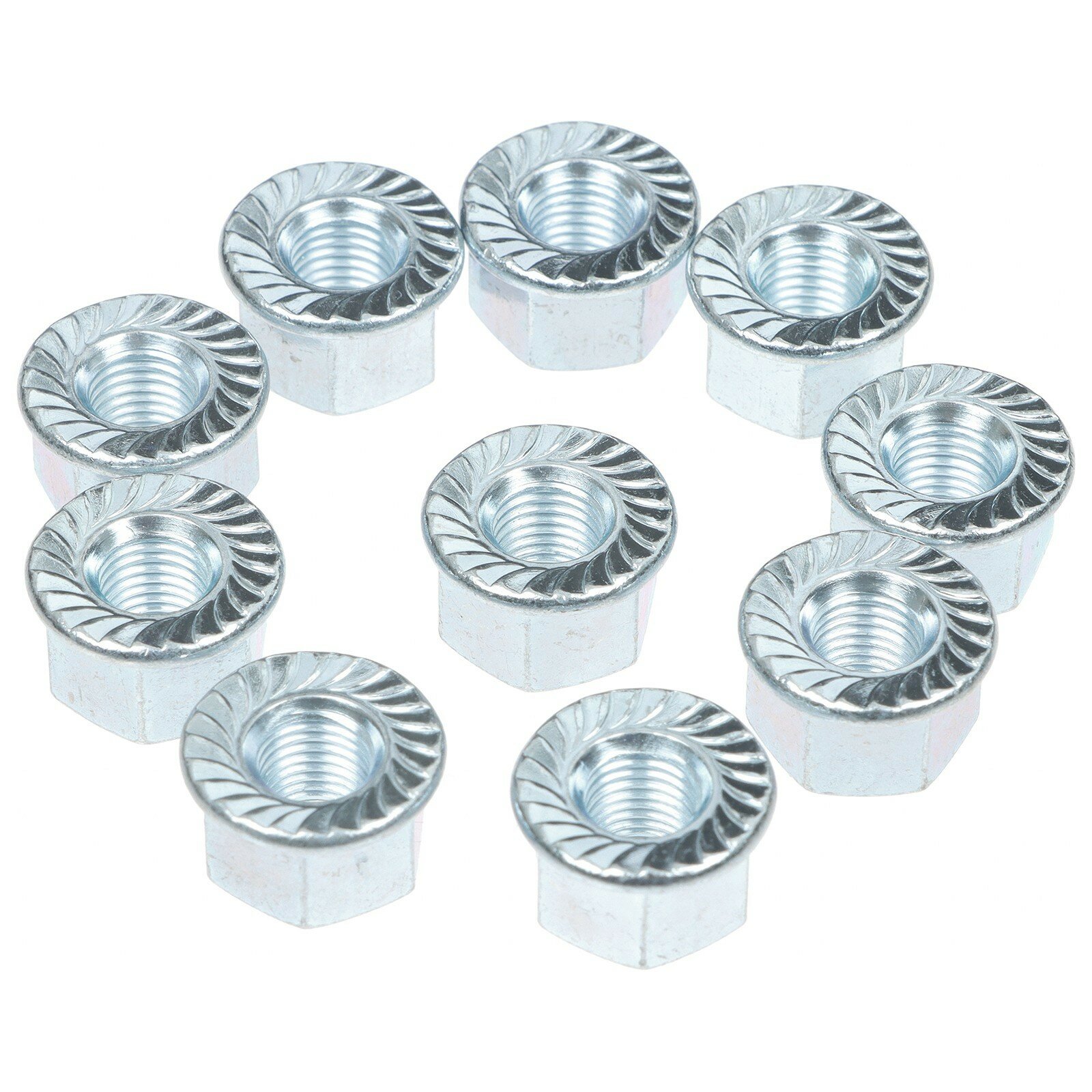 Гайка оси Dream Bike, 8 мм, серебристая