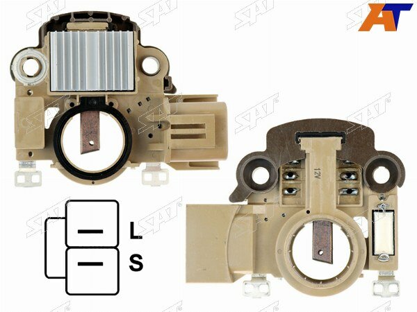 Реле-регулятор напряжения генератора NISSAN ALMERA N16 00-/PRIMERA 99-02 QG18DE/QG15DE Sat арт. ST232154M510