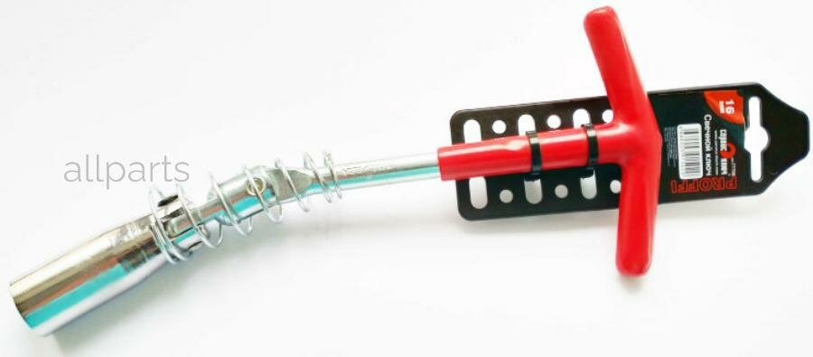 Сервис ключ 77790 Свечной с карданом 16 мм на холдере 250 мм Сервис ключ 77790