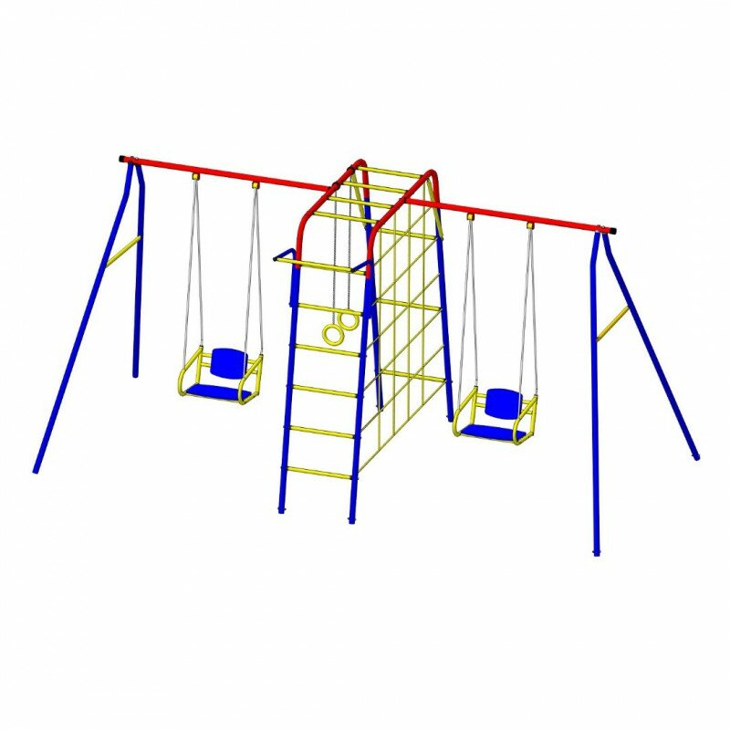 Пионер Уличный ДСК Юла с 2 качелями и сеткой