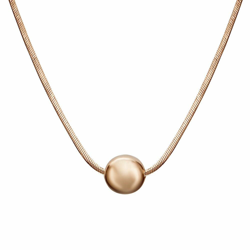 Колье, красное золото, 585 проба