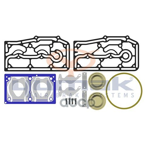 Ремкомплект компрессора! клапаны, прокладки, уплотнители, болты DAF XF105 Yumak арт. RK01533