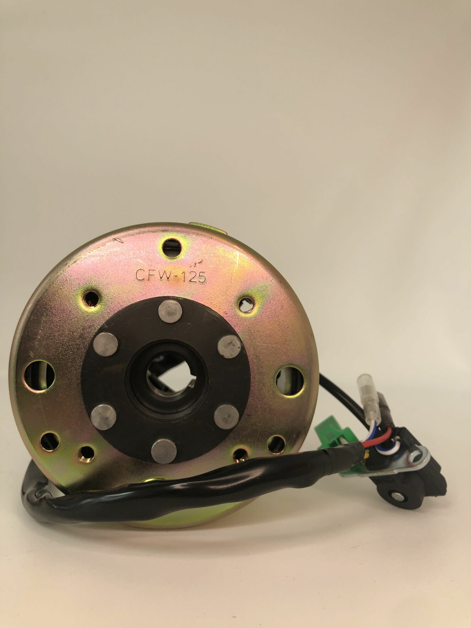 Магнето в сборе 152QMI/157QMJ 125/150сс 8 катушек (ротор + статор)