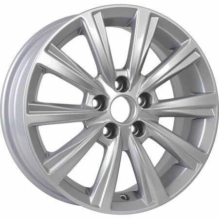 Колесный литой диск KDW KD1548 (15_Polo) R15x6 5x100 ET38 CB57.1 Silver_Painted (КС937)