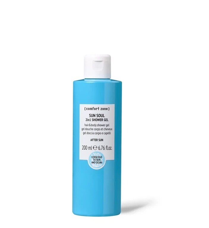 COMFORT ZONE SUN 2-in-1 Shower Gel Гель для душа после загара 200 мл