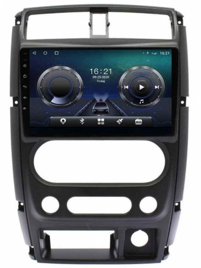 Штатная магнитола MEKEDE для SUZUKI JIMNY 2006-2012, с 8 ядерным процессором , памятью 4/64 и версией Android 14