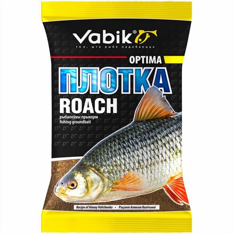 Прикормка VABIK Optima 1кг Плотва 2 Упаковки — фото 1