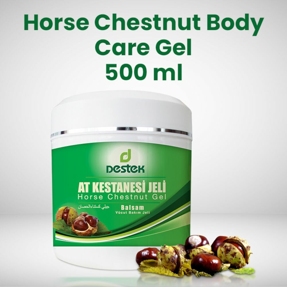 Гель- крем конский каштан с натуральными маслами, 500 мл.