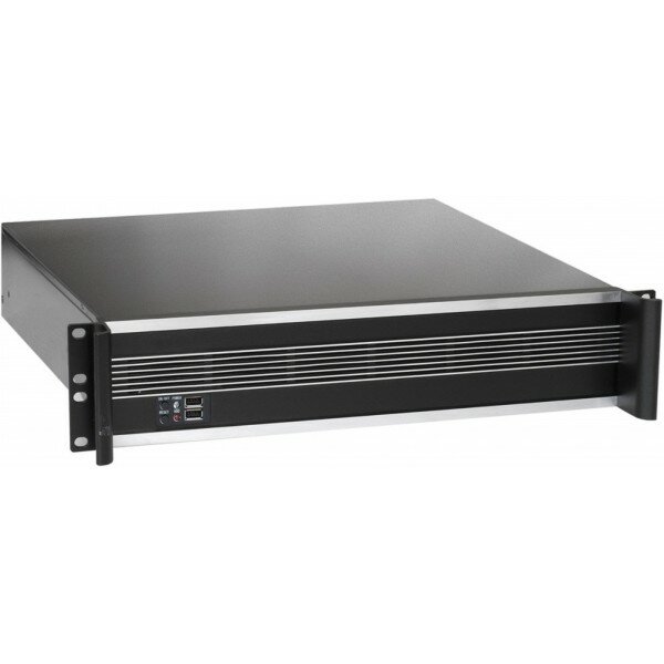 Серверный корпус ExeGate Pro EX284970RUS 2U450-09 (RM 19, высота 2U, глубина 450, БП 600ADS, 2*USB)