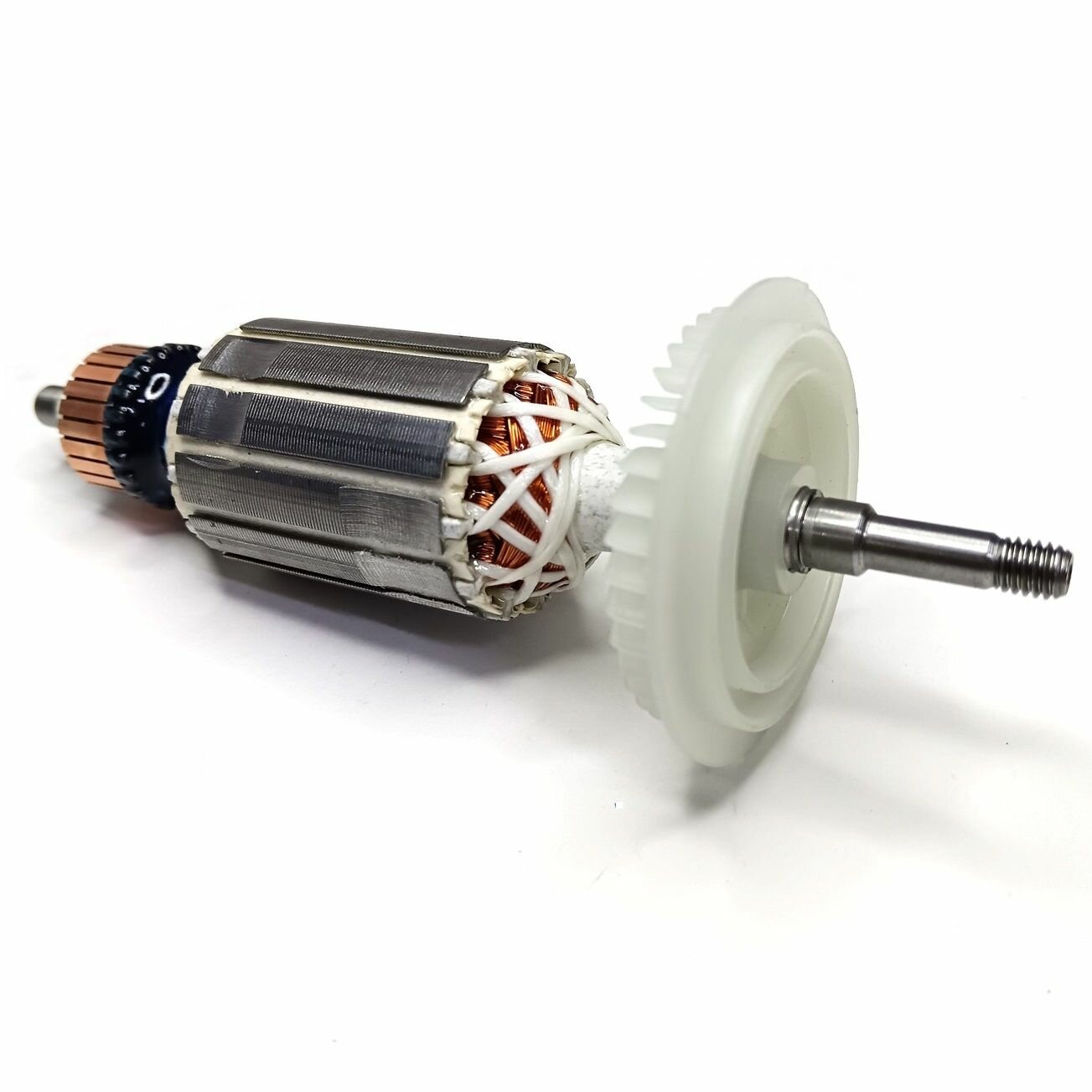 Ротор / Якорь для болгарки УШМ BOSCH GWS780C, GWS850C, GWS850CE, GWS6-115E, GWS8-125C, GWS6-100 (1604010667) дополнительная бронировка