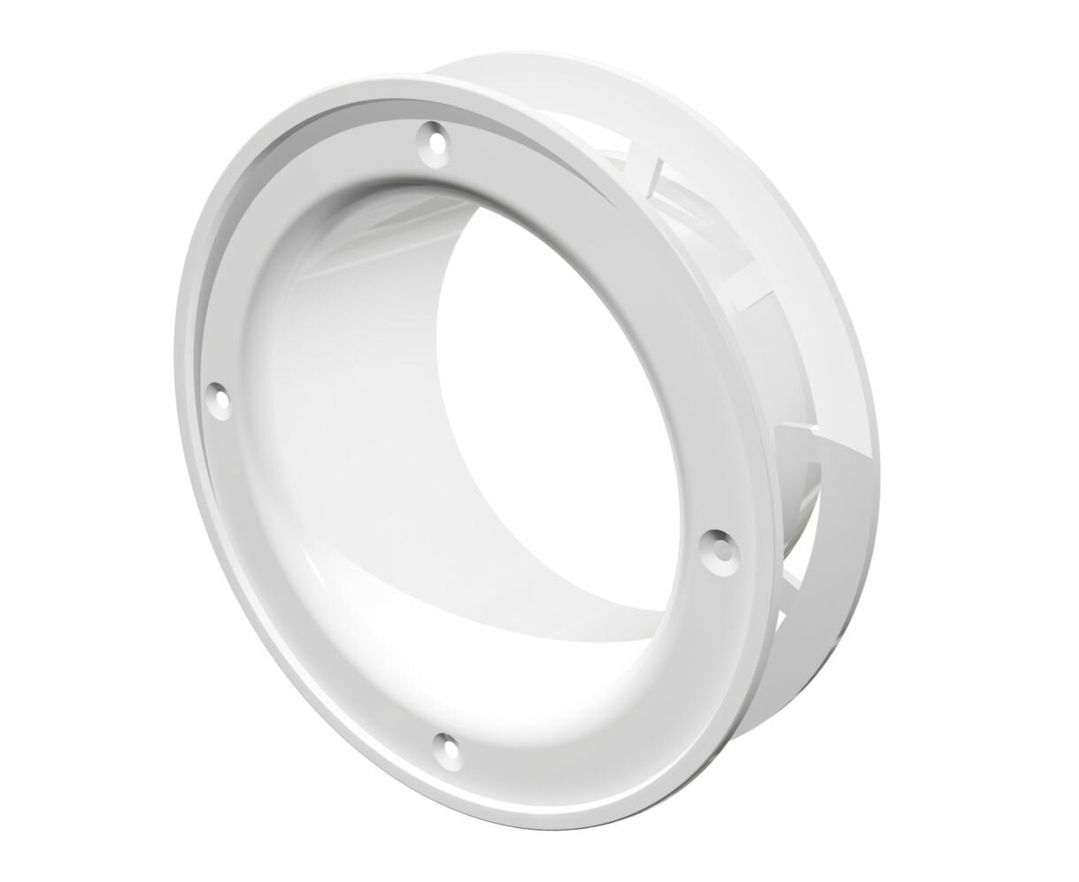 Фланец со стопорным кольцом ERA 10FLR для круглых воздуховодов D100 мм