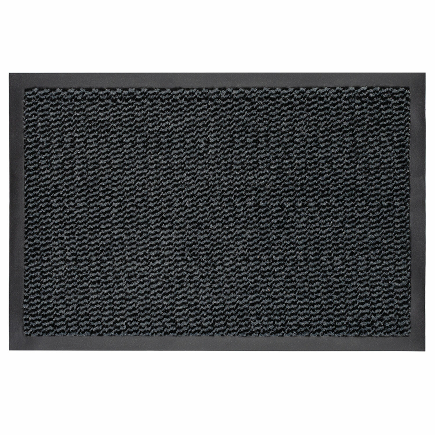 Laima Коврик входной износостойкий влаговпитывающий 60х90 см, 8 мм Тафтинг серый Expert 606883