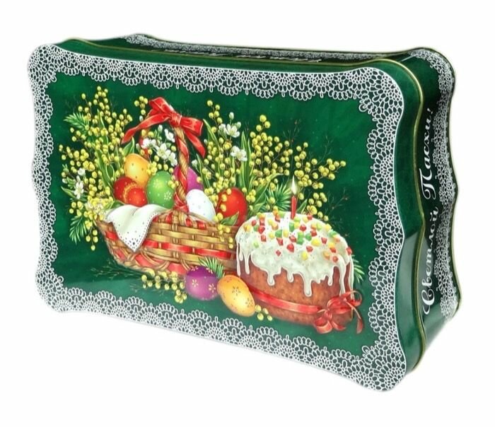 Chu Hua Чай черный китайский Ларец Светлая Пасха "Мимоза", 150 г.