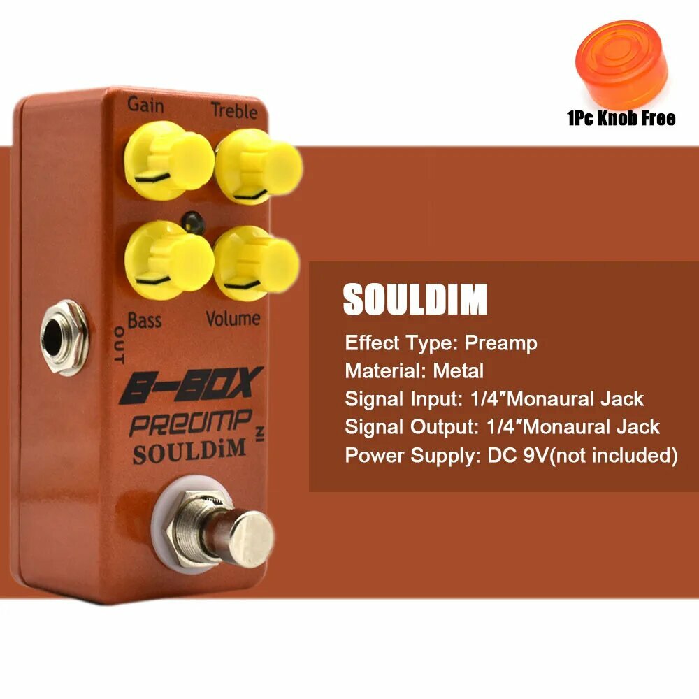 SoulDiM B-Box преамп для электрогитары