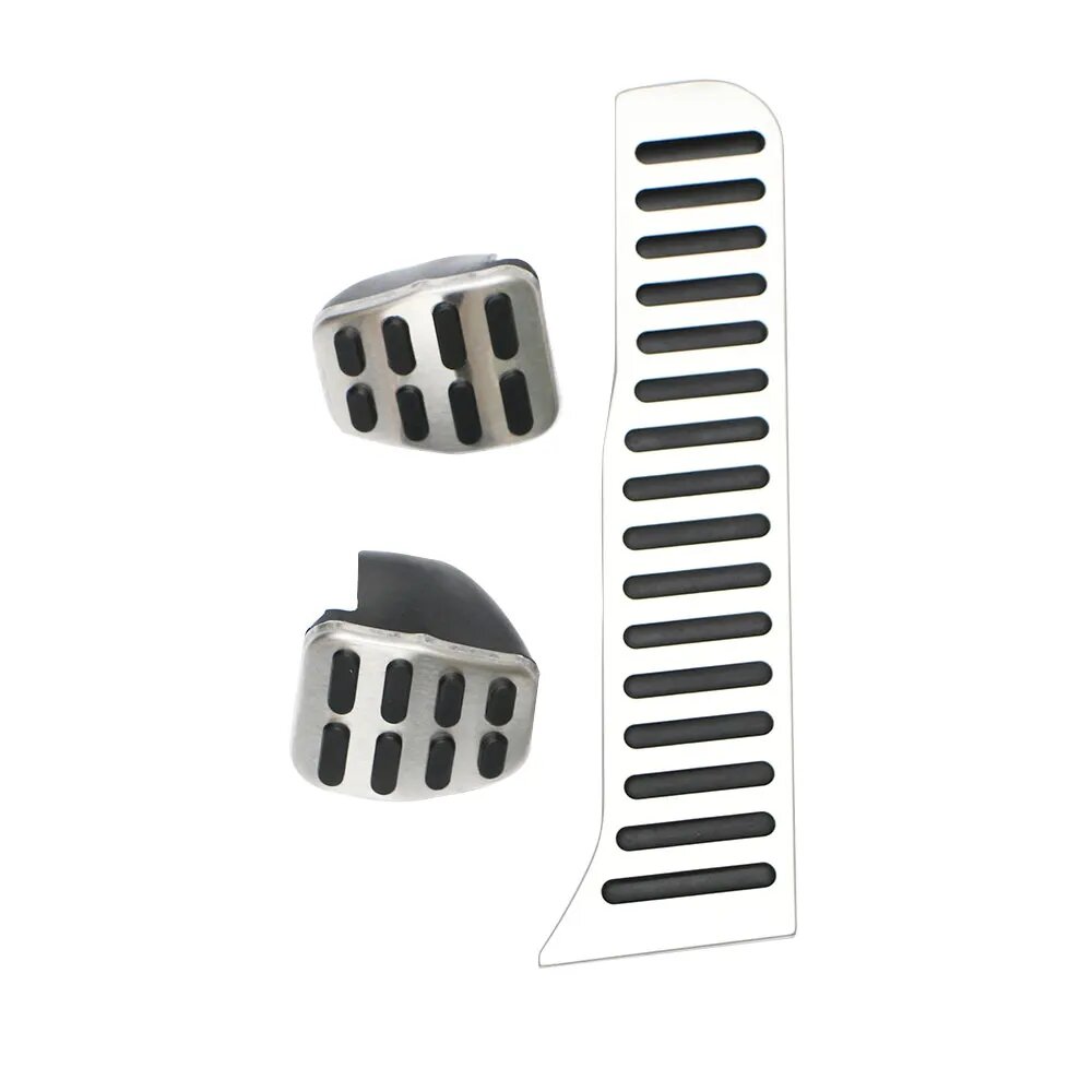 Накладки на педали автомобиля Carmilla для VW Golf 5, 6, GTI Jetta MK5, MK6, CC, Passat B6, B7, Tiguan, Touareg, Skoda Octavia